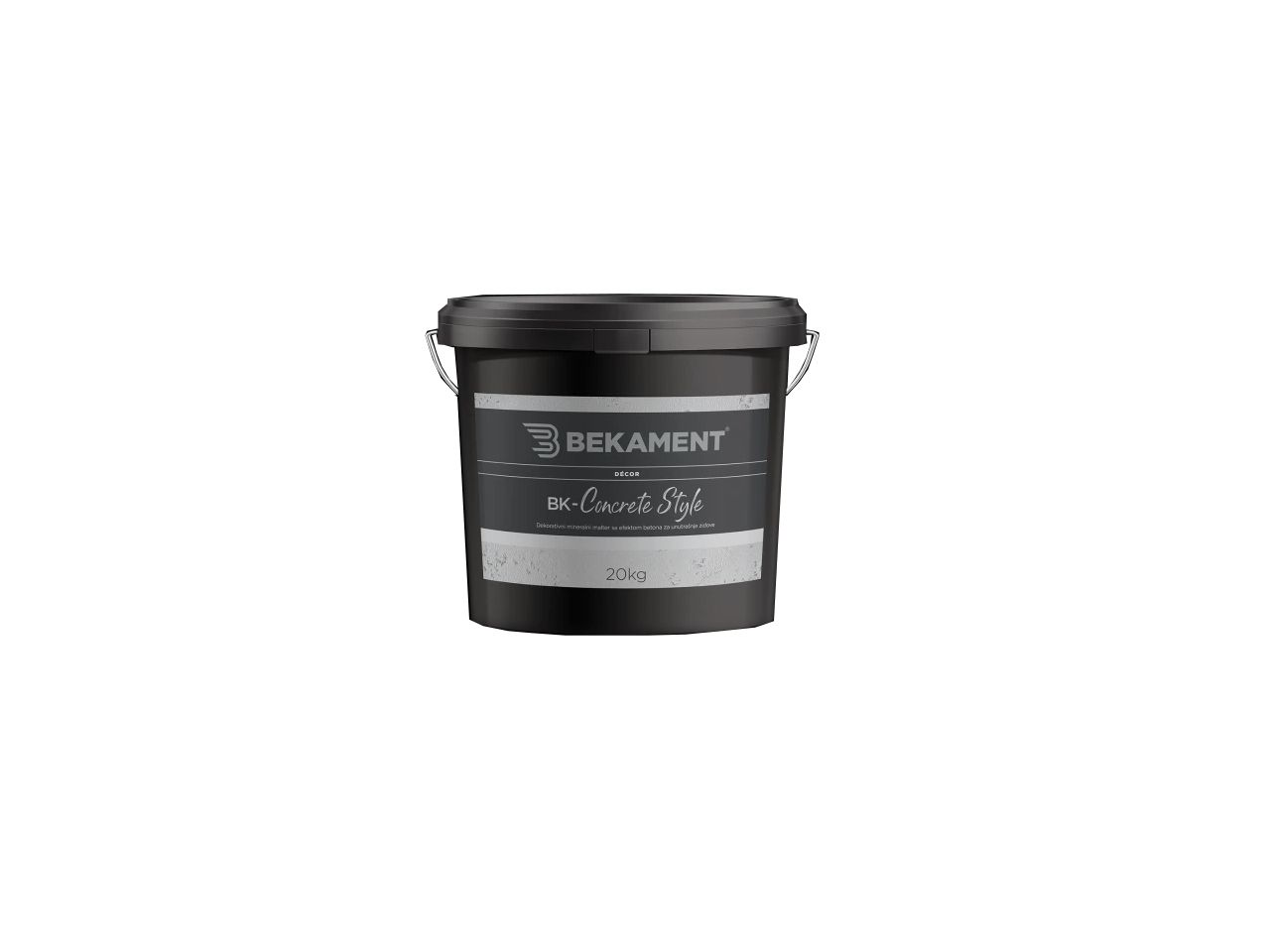 Bekament BK-Concrete Style 20kg. - Decorative mineral plaster with ...