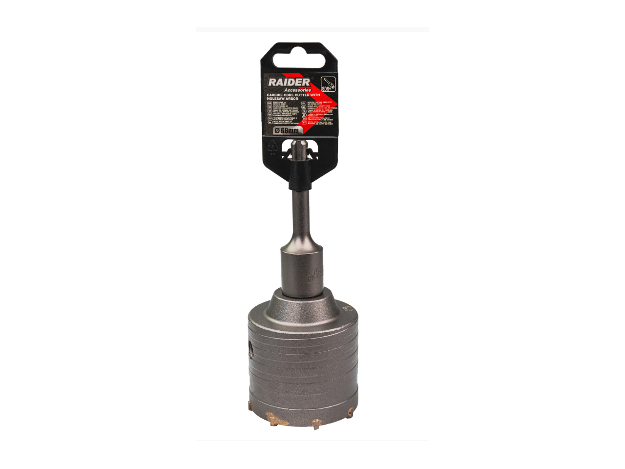 Raider Concrete core bit Ø68mm with SDS-plus guide and drill bit ...