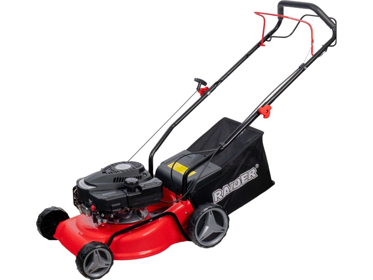 Raider Petrol lawnmower. self-propelled 80cc 1.8kW (2.4hp) 40cm 40L RD ...